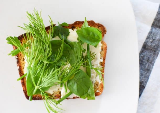 Cream Cheese Toast - The Dizzy Cook