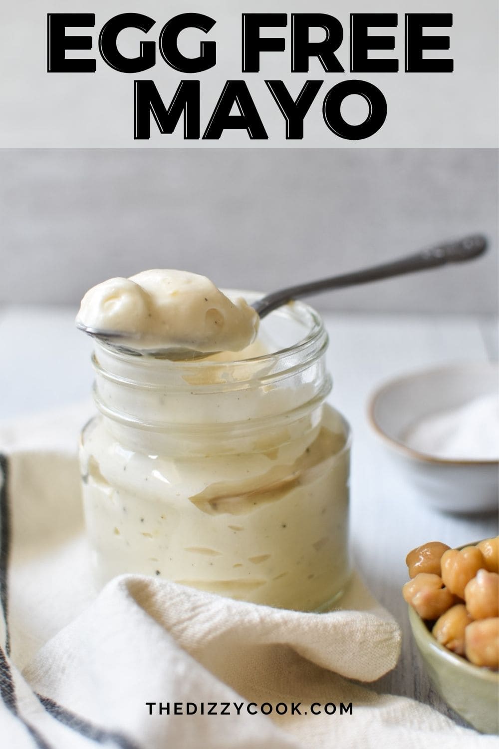 Egg Free Mayo - The Dizzy Cook