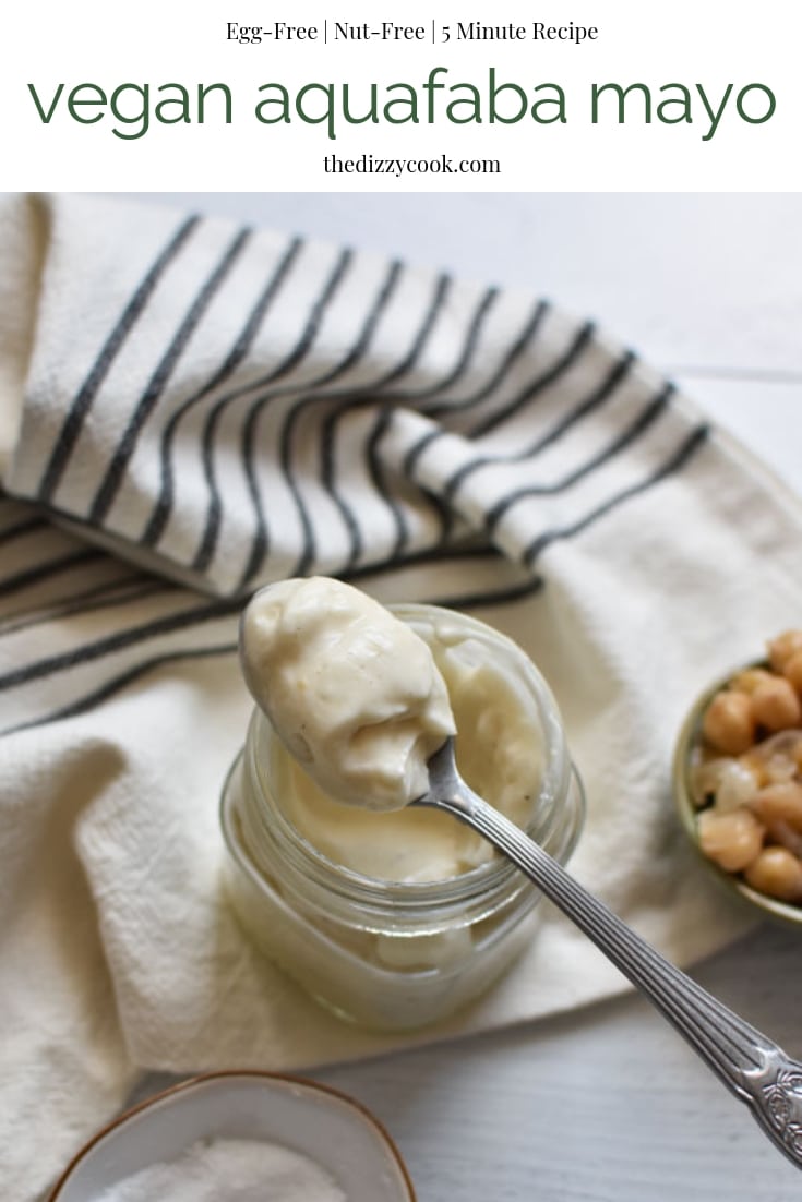 Egg Free Mayo - The Dizzy Cook
