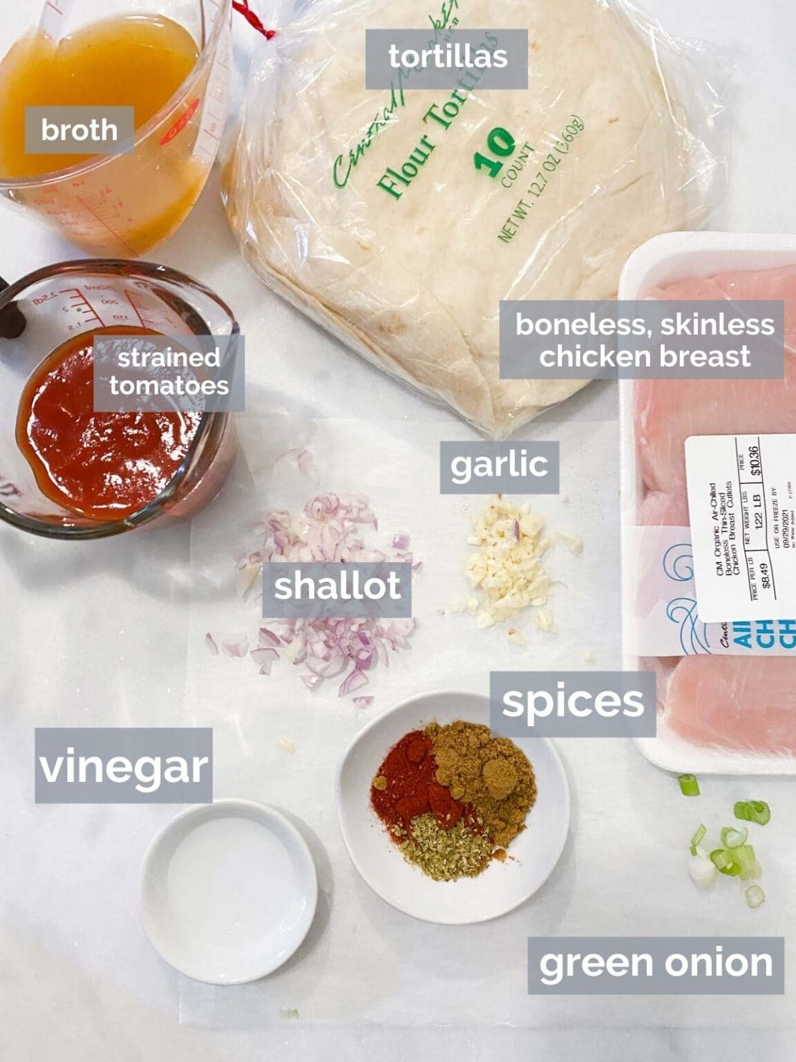 Instant Pot Chicken Tinga Tacos - The Dizzy Cook