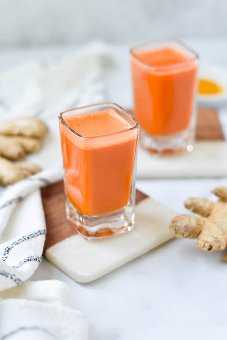 Homemade Anti-Inflammatory Wellness Shots (Blender or Juicer) - The Dizzy Cook