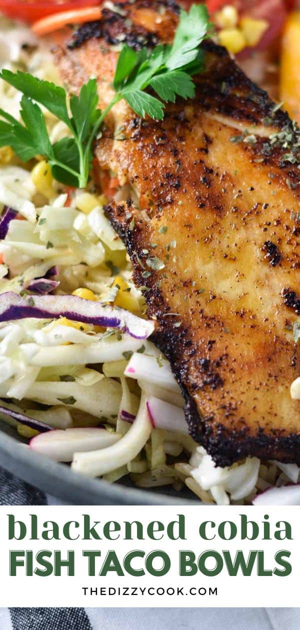 Blackened Cobia Recipe - The Dizzy Cook