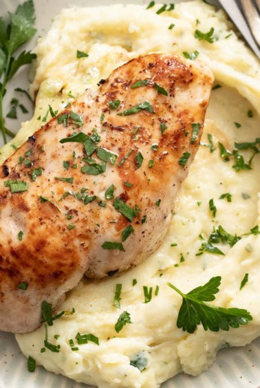 Baked Ricotta Chicken - The Dizzy Cook