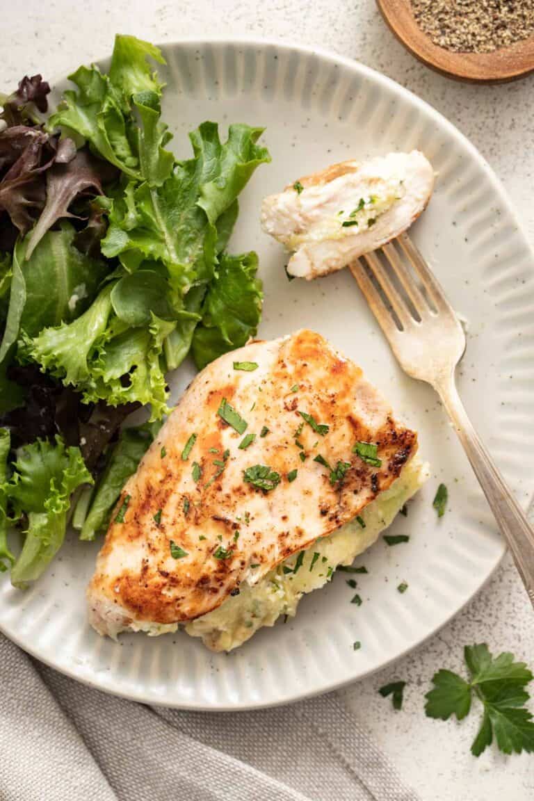 Ricotta Stuffed Chicken - The Dizzy Cook