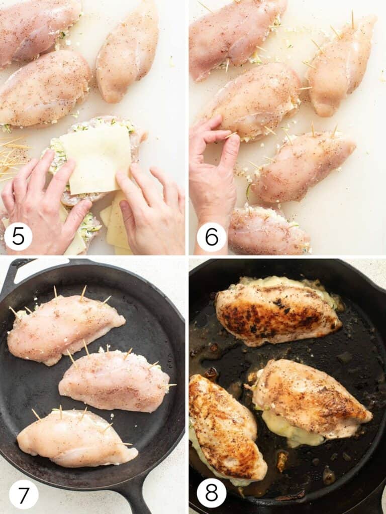 Ricotta Stuffed Chicken - The Dizzy Cook
