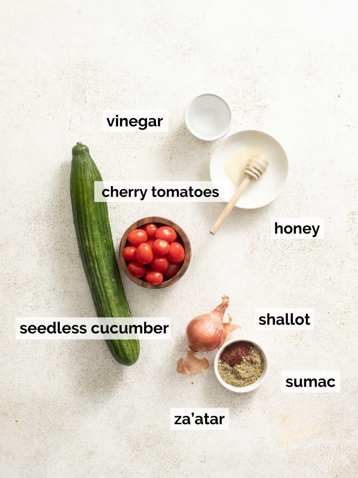 Mediterranean Cucumber Salad - The Dizzy Cook