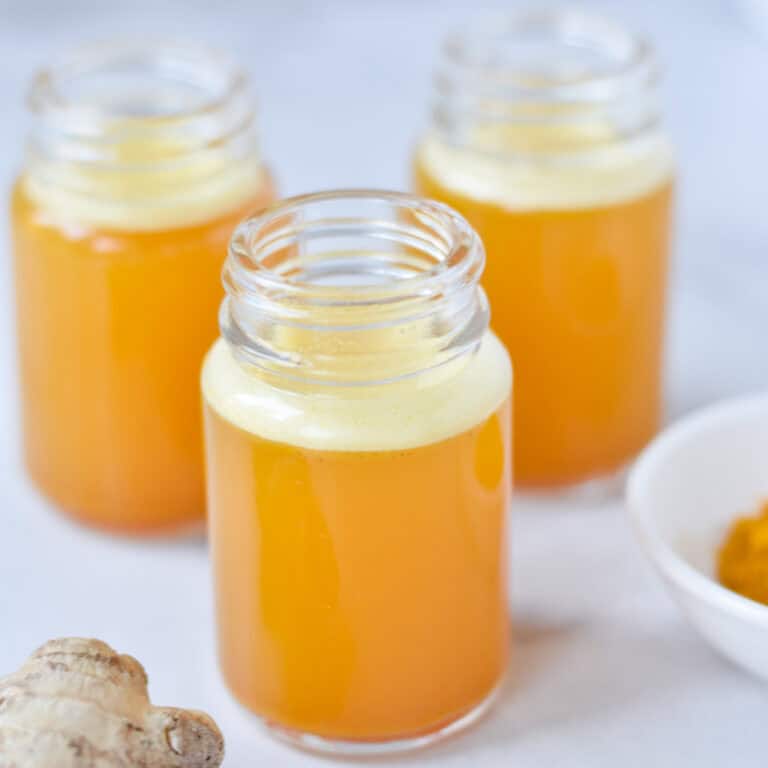 Ginger Turmeric Shots with a Blender - The Dizzy Cook