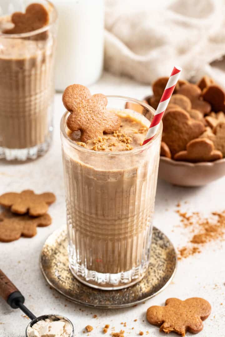 Gingerbread Smoothie - The Dizzy Cook