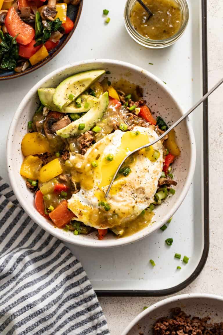 Beef Protein Bowl - The Dizzy Cook