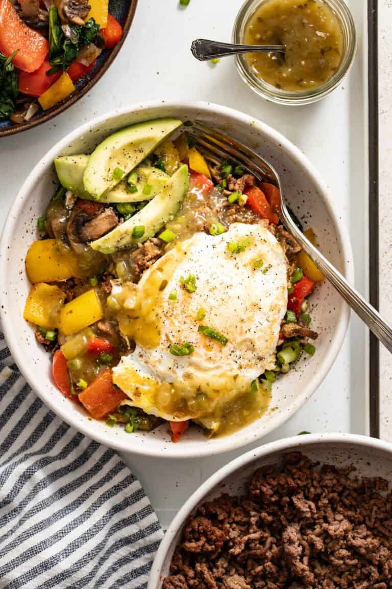 Beef Protein Bowl - The Dizzy Cook