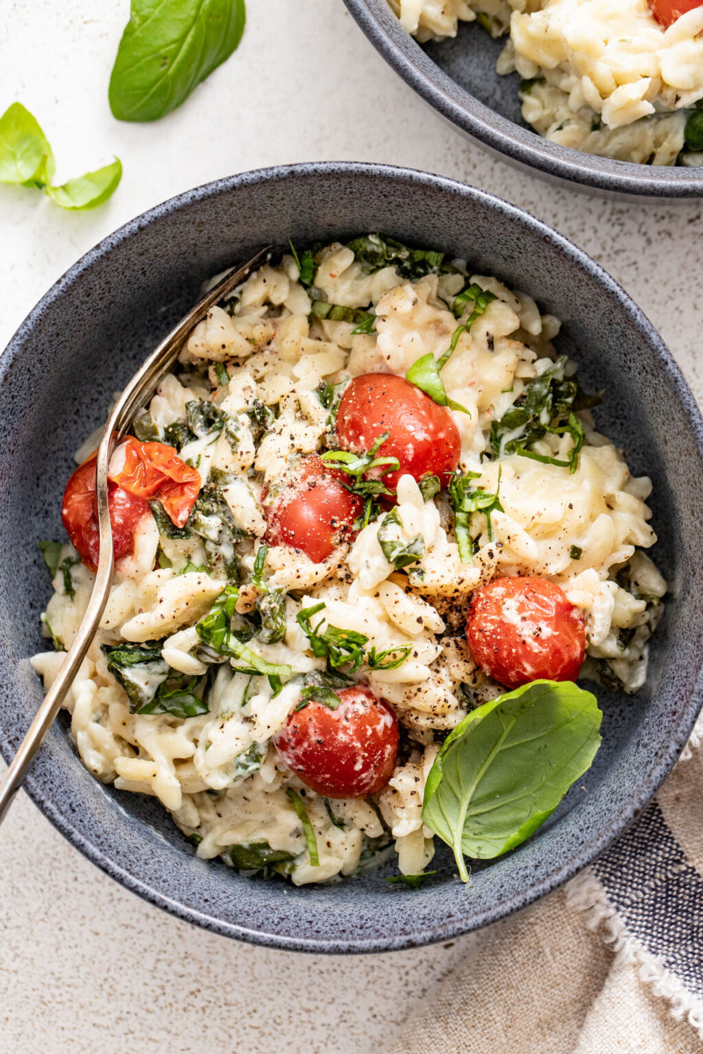 Boursin Orzo Bake - The Dizzy Cook