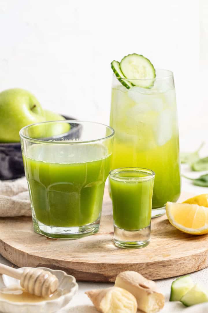 Refreshing Green Mocktail - The Dizzy Cook