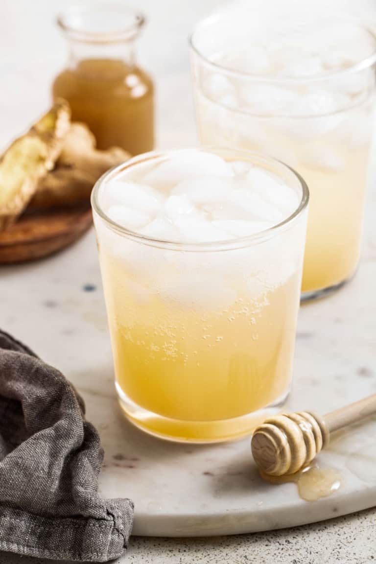 Easy Homemade Ginger Ale - The Dizzy Cook