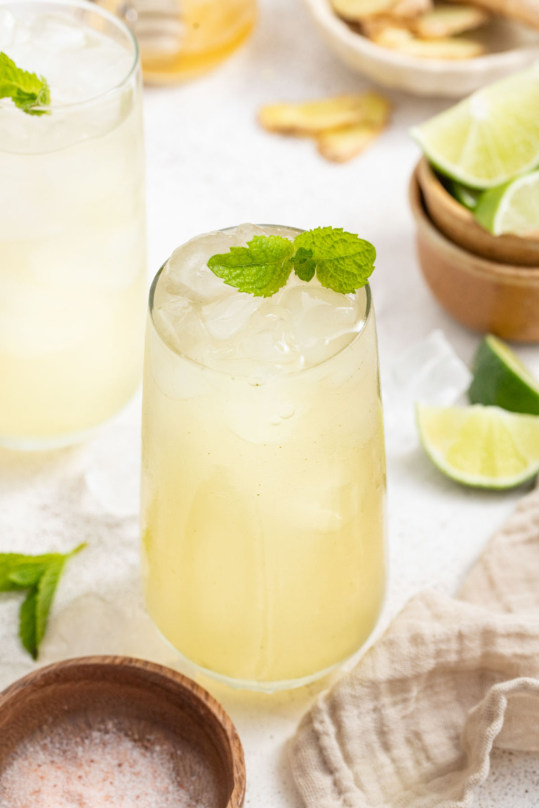 Refreshing Ginger Drink - The Dizzy Cook