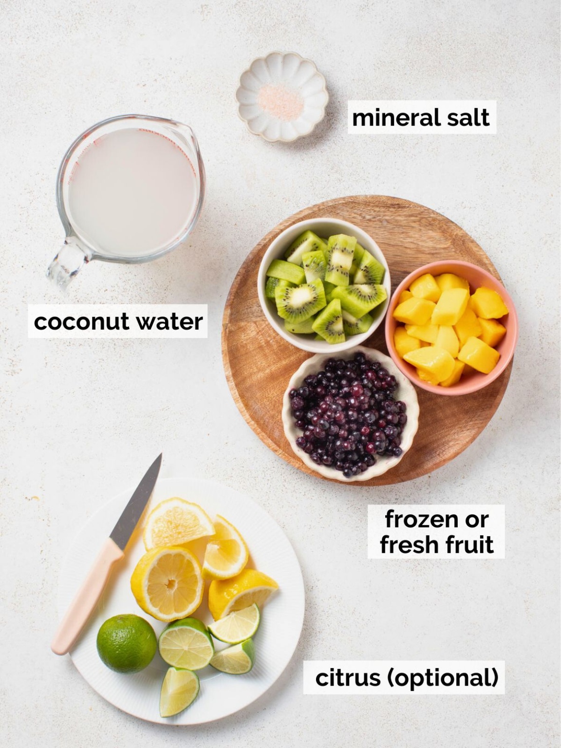 Easy Homemade Gatorade (Tropical Mango, Kiwi, and Berry) - The Dizzy Cook